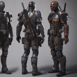 Skyrim Mods - DeathStroke Armor