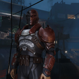 Skyrim Mods - DC Legends Deathstroke legendary armor