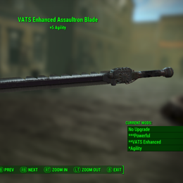 Skyrim Mods - Assaultron Blade 3 star