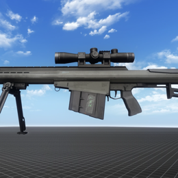 Skyrim Mods - MV Rytex AMR Barret XM109