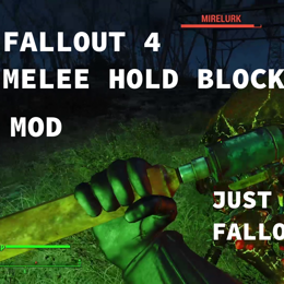 Skyrim Mods - Melee Hold Block