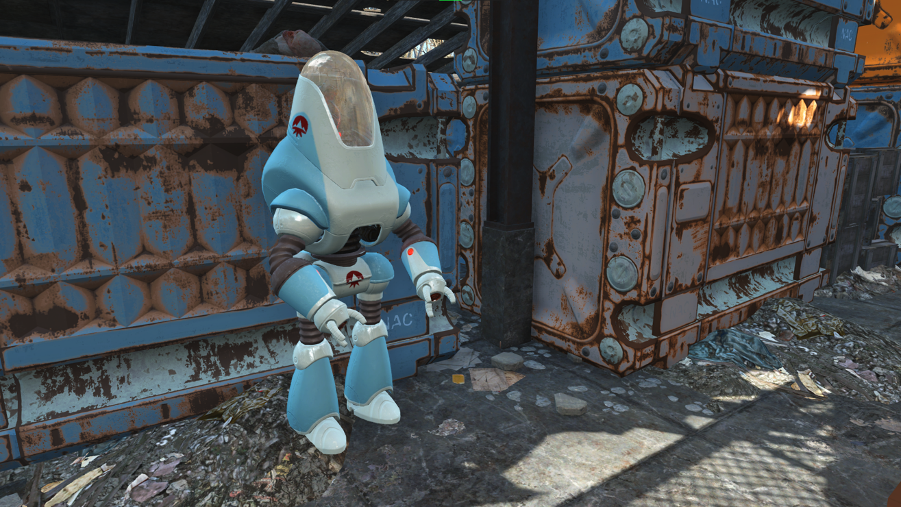 Skyrim Mods - The Yukon Five For Automatron - Holographic Assaultron ...