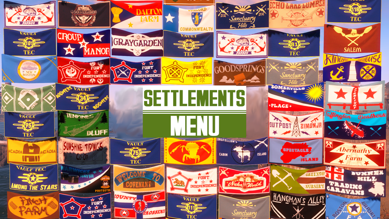 Skyrim Mods - MikesFallout Flags