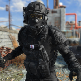 Skyrim Mods - PMC Operators Pack - Institute Synths (Black)