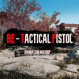 Skyrim Mods - RE Tactical Handgun - Animation Mash Up