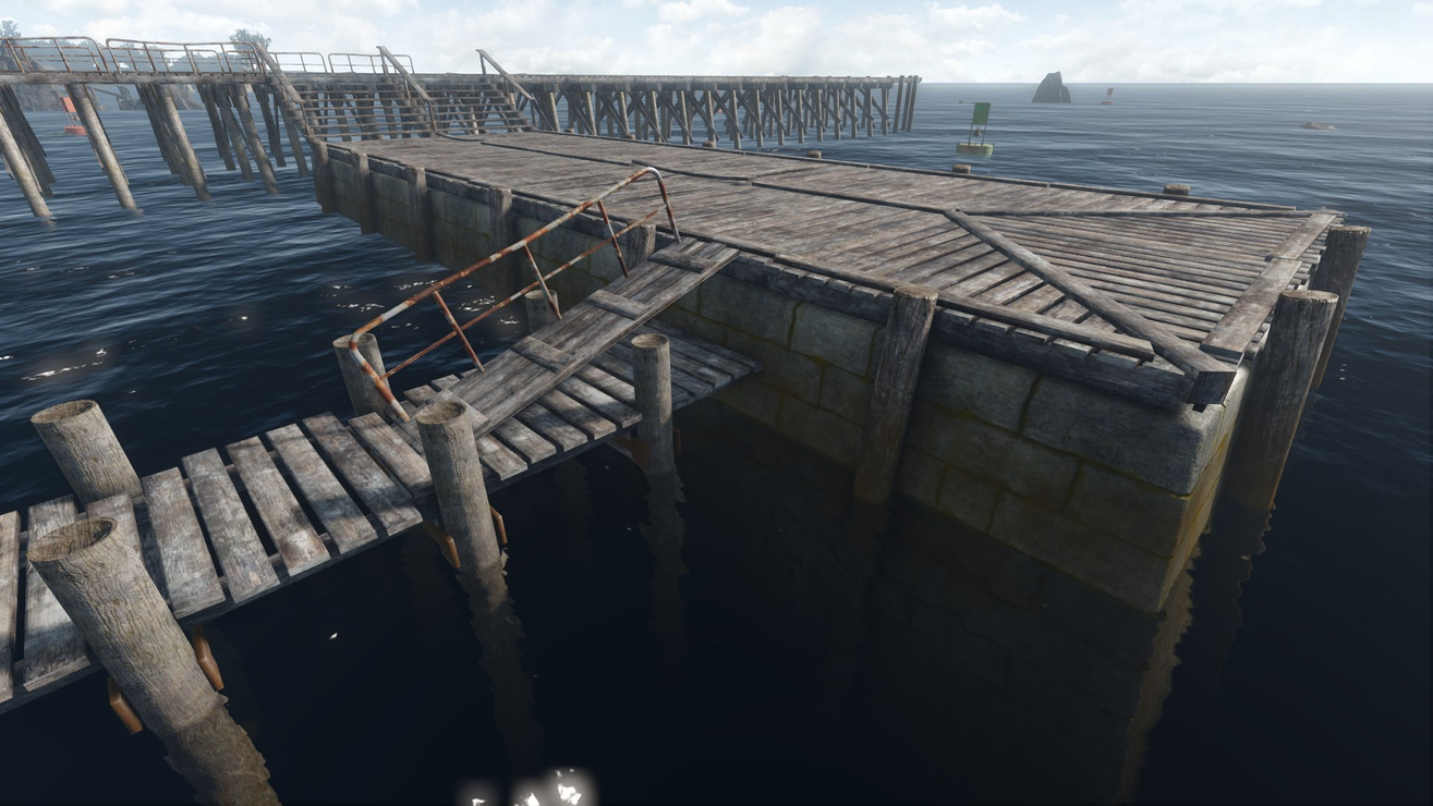 Skyrim Mods - Kraggles Structures - Piers Prefabs and Terrain