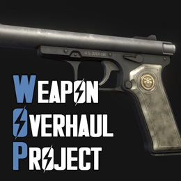 Skyrim Mods - 22LR Silenced Pistol - Weapon Overhaul Project